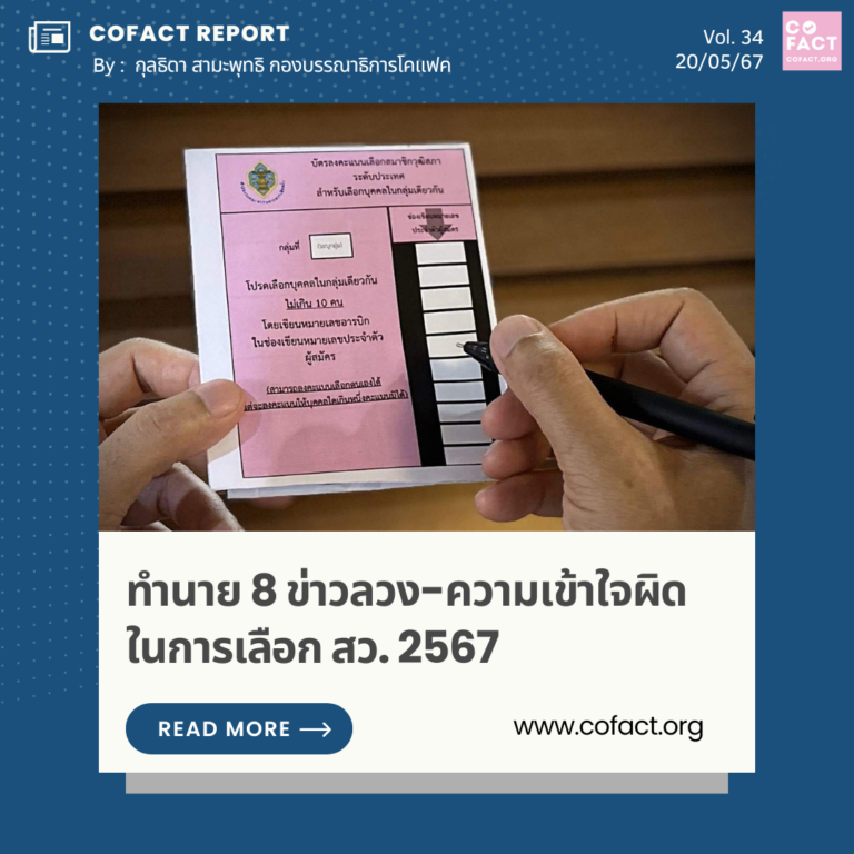 Cofact – พื้นที่เปิดให้ทุกคนมาช่วยกันตรวจสอบข่าวลวง | Cofact